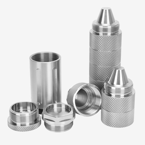 Titanium Modular Solvent Trap Stainless Steel Fuel filter 1.375X24 ...