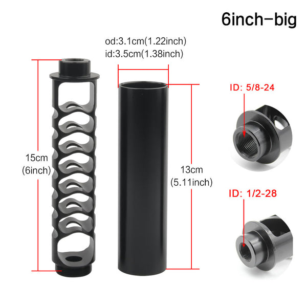 6 inch Fuel Filter 1/2-28 5/8-24 Aluminum Solvent Trap – Napa Fuel Filter