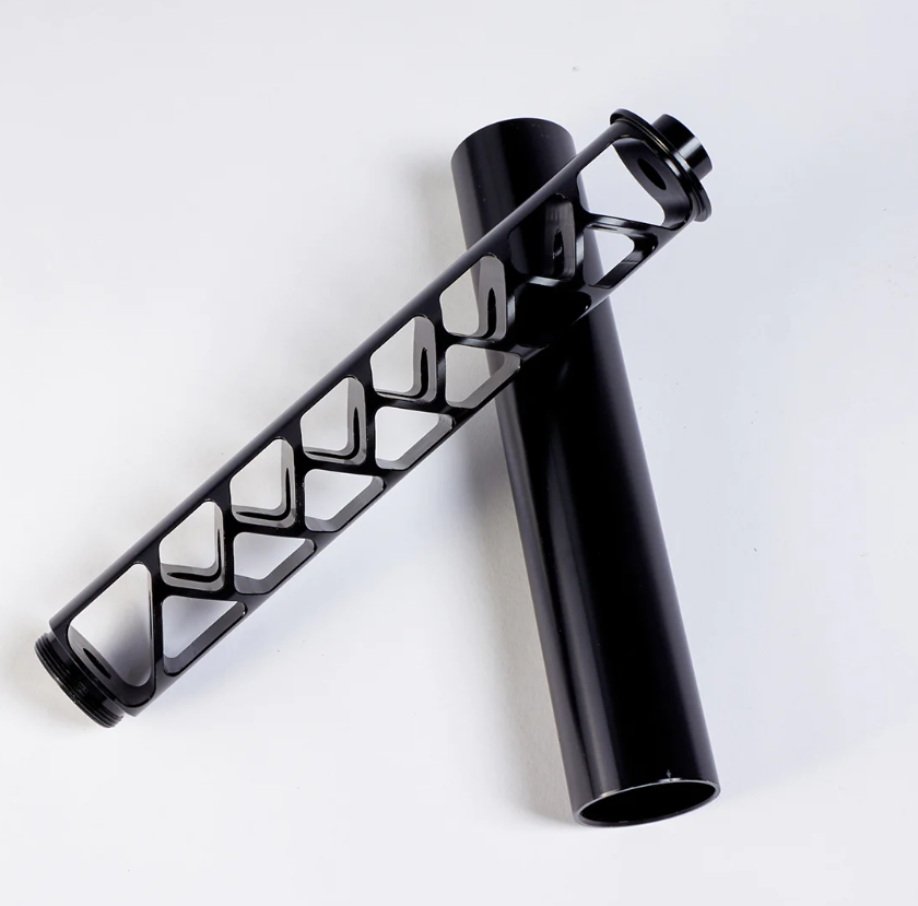 10Inch 430 1/2-28 5/8-24 Single Core Aluminum Tube Solvent Trap Car Fu ...