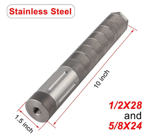 Titanium Modular Solvent Trap Stainless Steel Fuel filter 1.375X24 ...