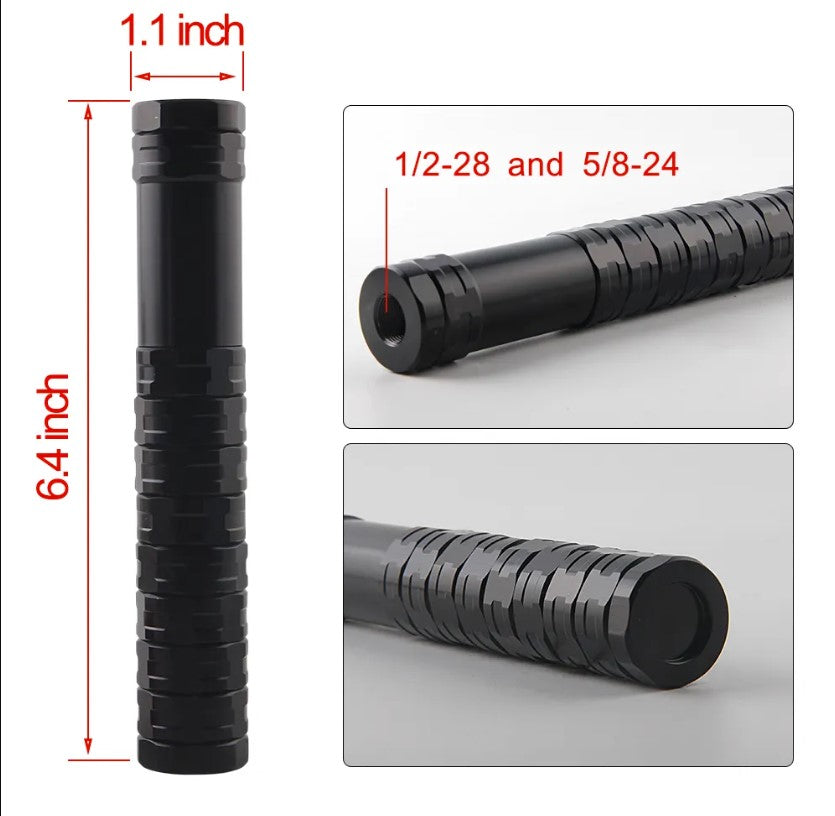 6 inch Stainless Steel Modular Solvent Trap Fuel Filter 1/2-28 5/8-24 ...