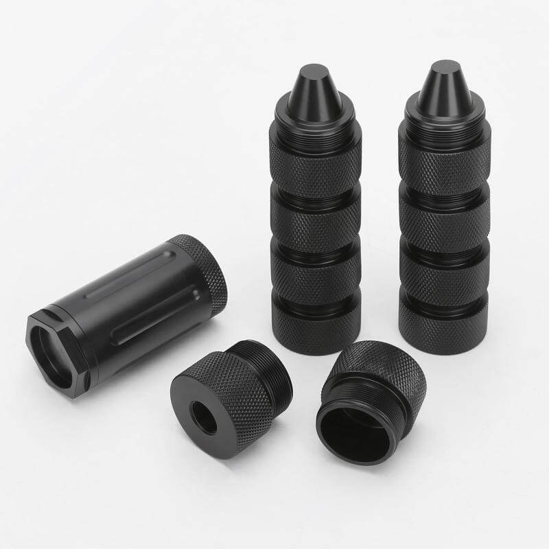 10 Inch 7075 Aluminum Modular Solvent Trap Kit - 1/2x28 5/8x24 Thread ...