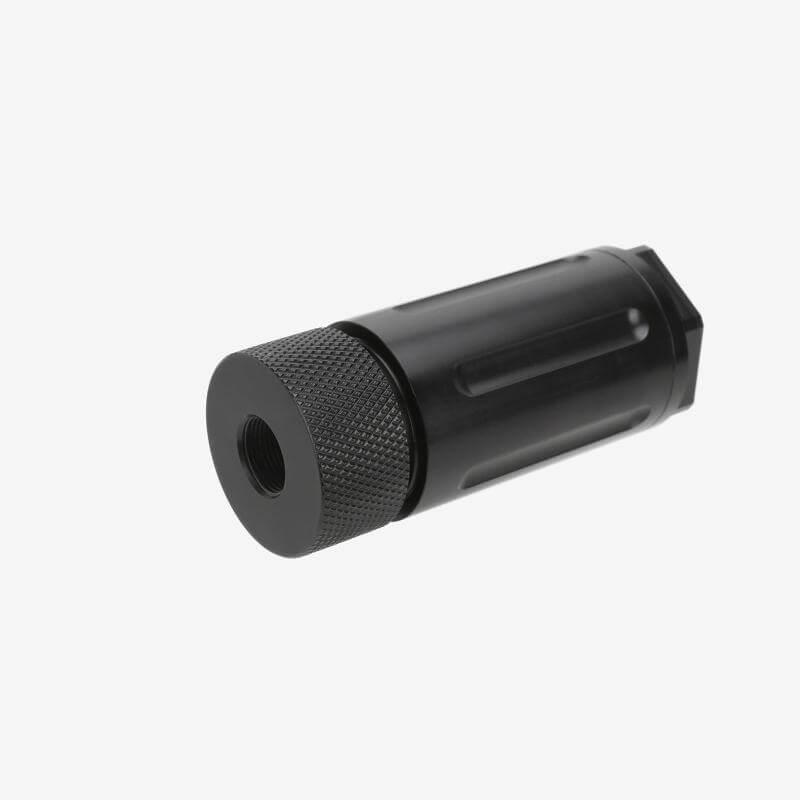 10 Inch 7075 Aluminum Modular Solvent Trap Kit - 1/2x28 5/8x24 Thread ...